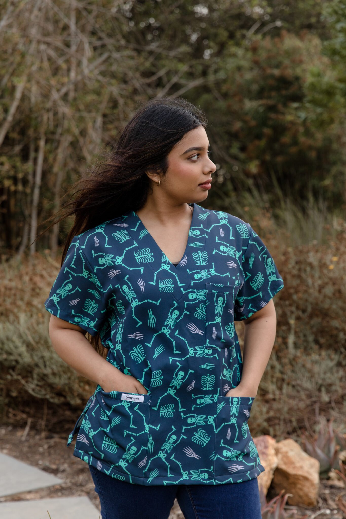 The X-Ray Top - Skroptoppie Scrubs